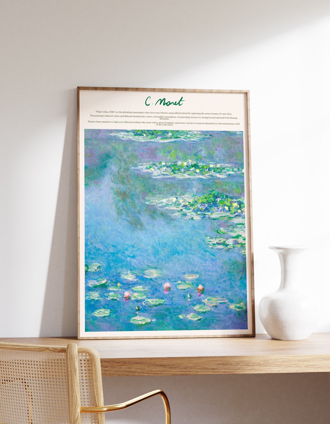 Claude Monet Art Print | Museum Exhibition Print | Claude Monet Poster ...