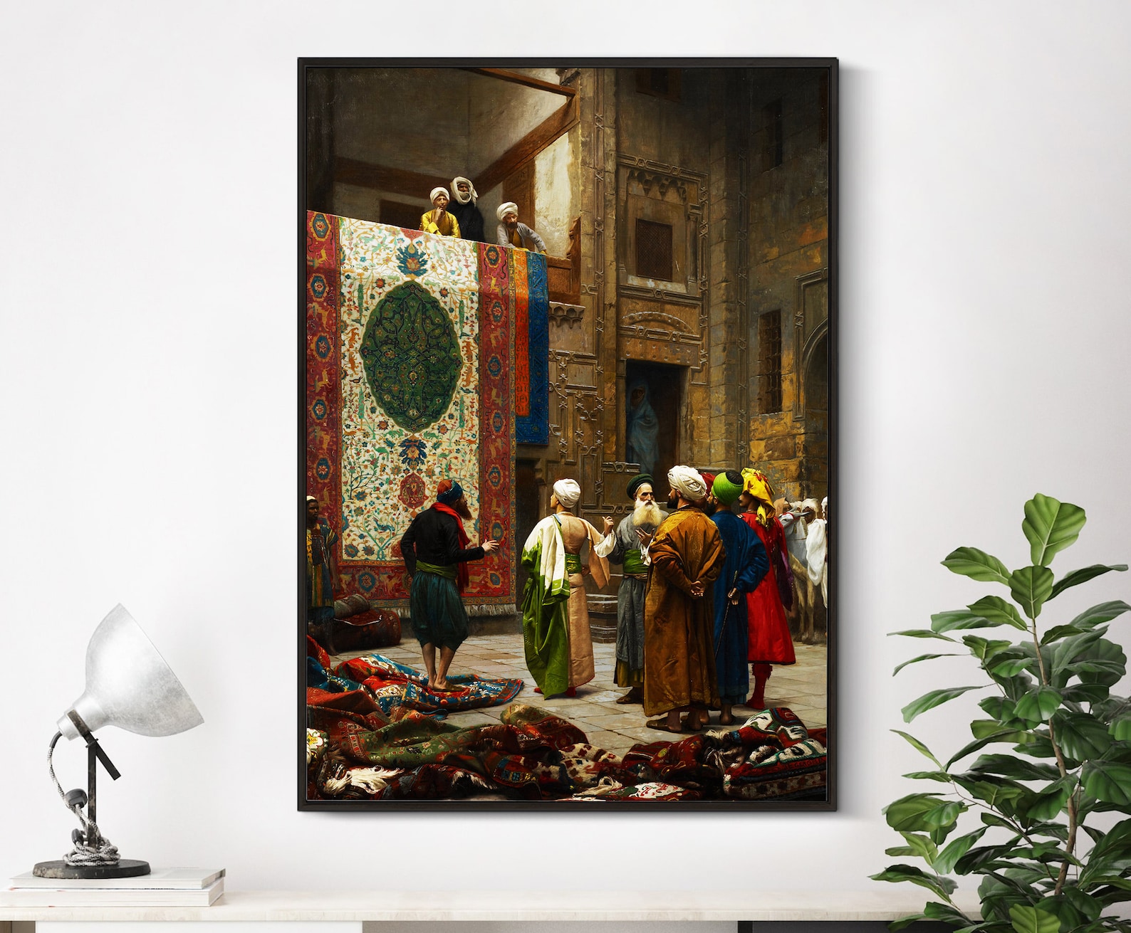 Jean-leon Gerome the Carpet Merchant in Cairo 1887 - Etsy