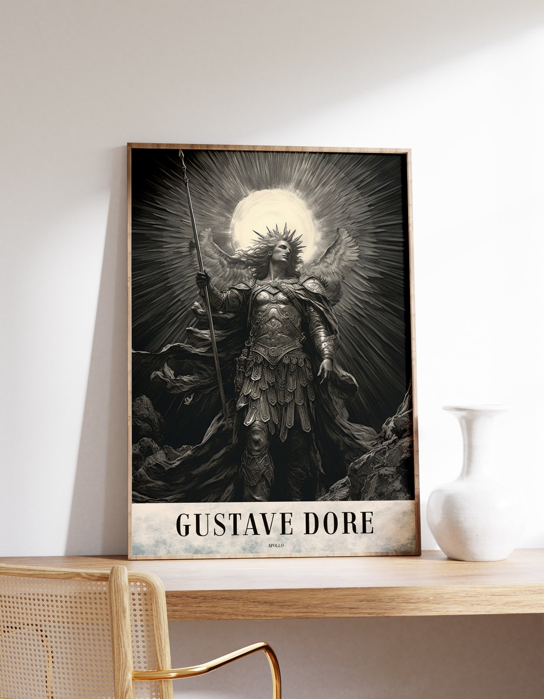 Apollo Art | Gustave Dore | Gothic Wall Art | Aesthetic Wall Art ...