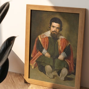 Diego Velazquez - the Dwarf Sebastian De Morra at the Court of Felipe ...