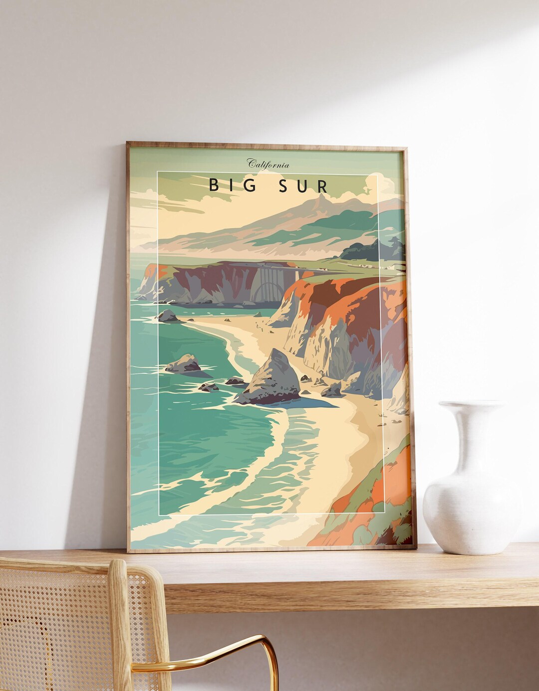 Big Sur Wall Art | Big Sur Travel Print | Big Sur Decor | California ...