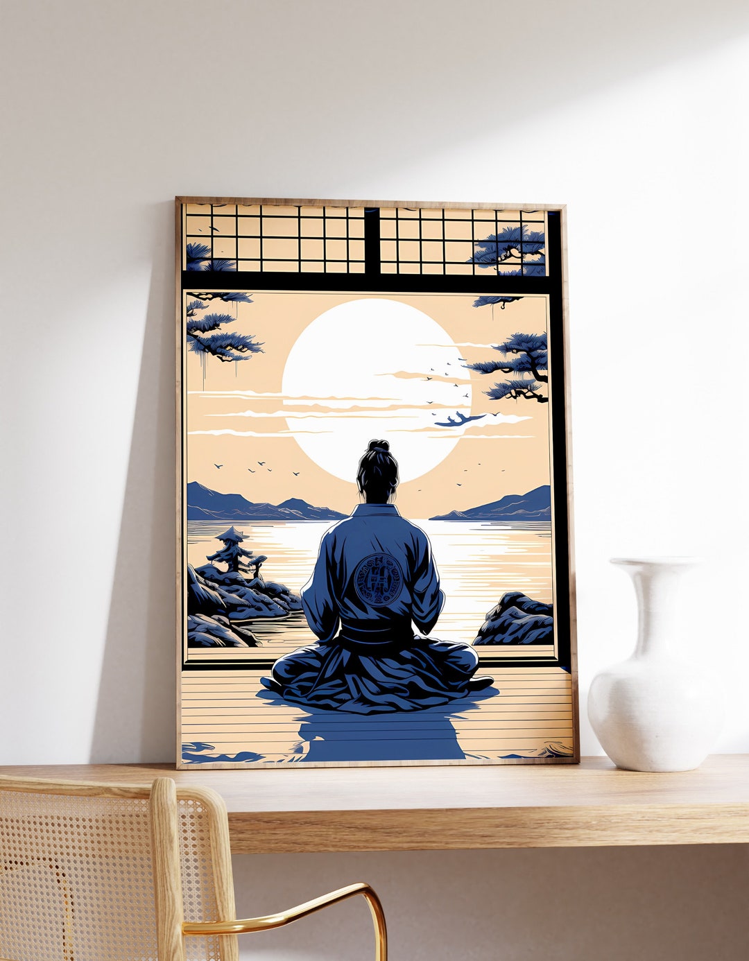 Japanese Art Print | Tatami Art | Vintage Poster | Mid Century Modern ...
