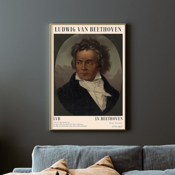 Ludwig Van Beethoven - Etsy
