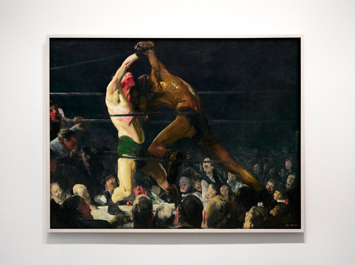 George Bellows Both Members of this Club 1909 Classic | Etsy