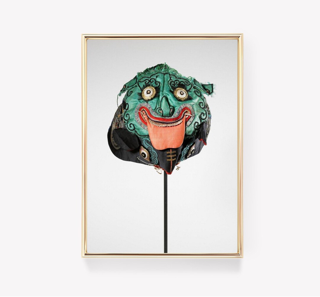 Chinese Opera Mask | Traditional Art Print | Cultural Heritage Print ...