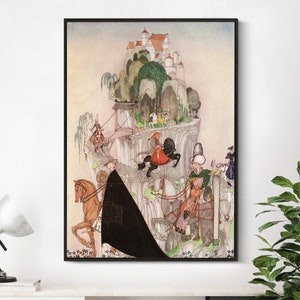 Kay Nielsen Illustration - Famous Painting Poster Gift Wall Fine Art ...