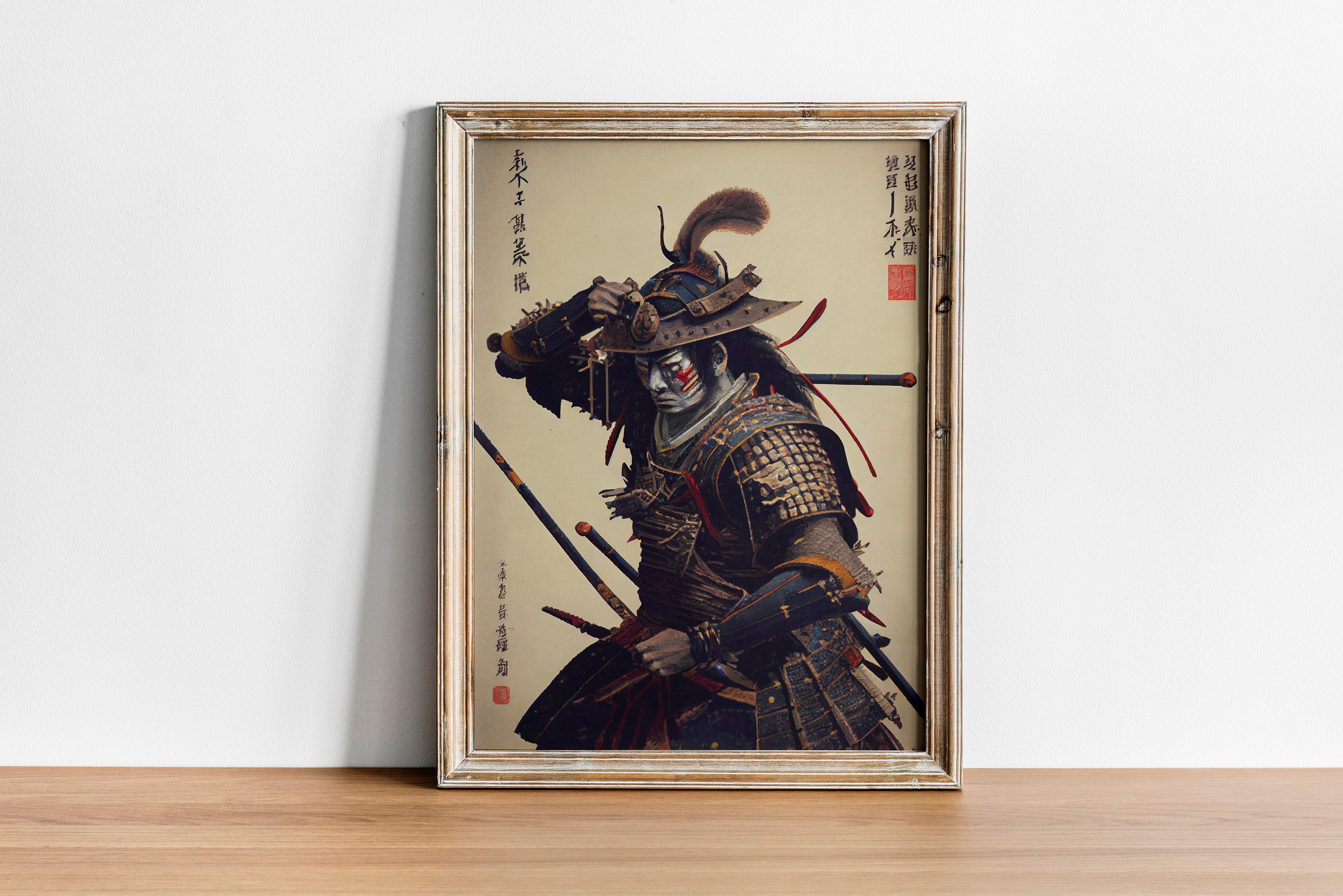 Japanese Samurai Warrior Poster sold by JeanZ | SKU 171066 | Printerval ...