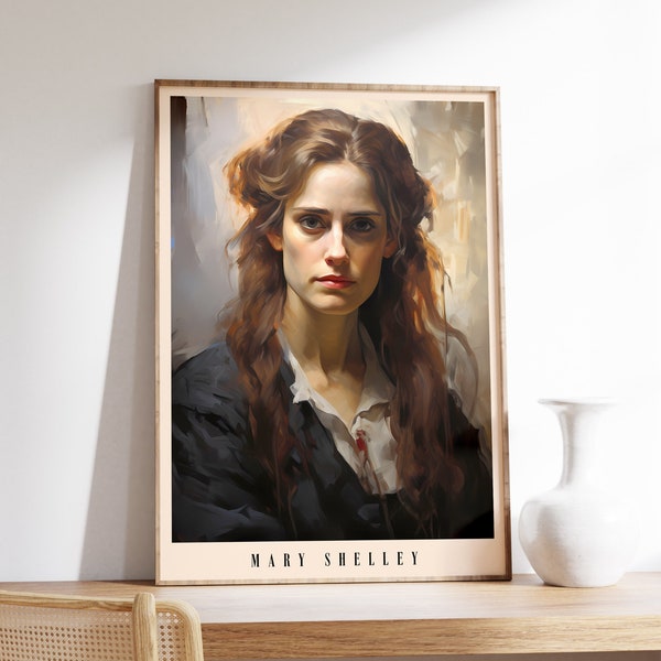 Mary Shelley Poster - Etsy