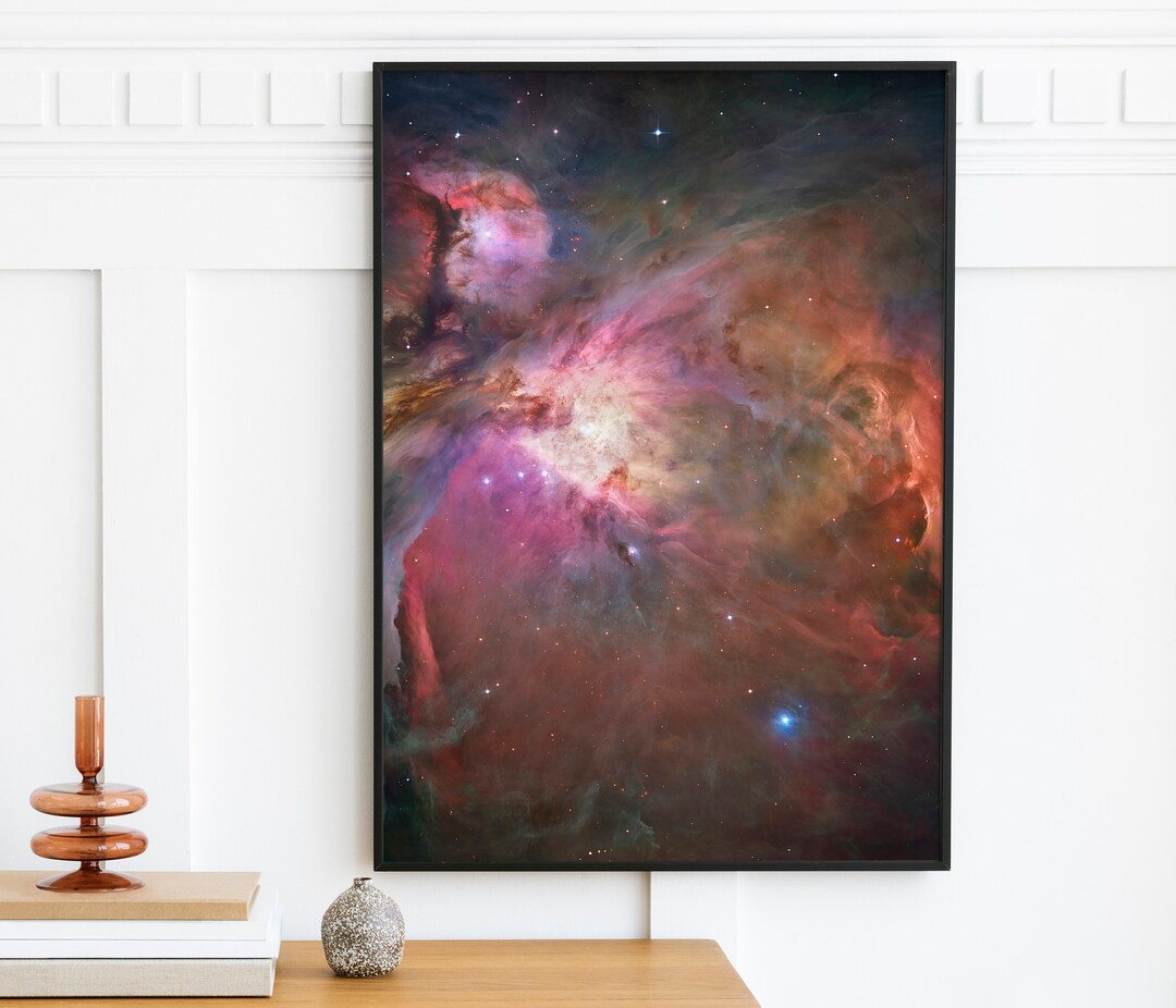 Orion Nebula Painting Photo Poster Print Art Gift Wall Home - Etsy