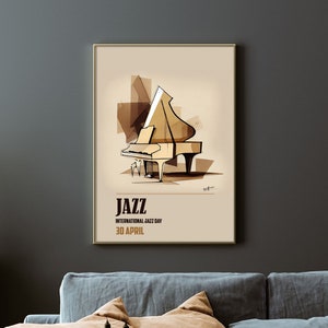 Jazz Poster | Jazz Wall Art | Jazz Print | Jazz Exhibition Art ...