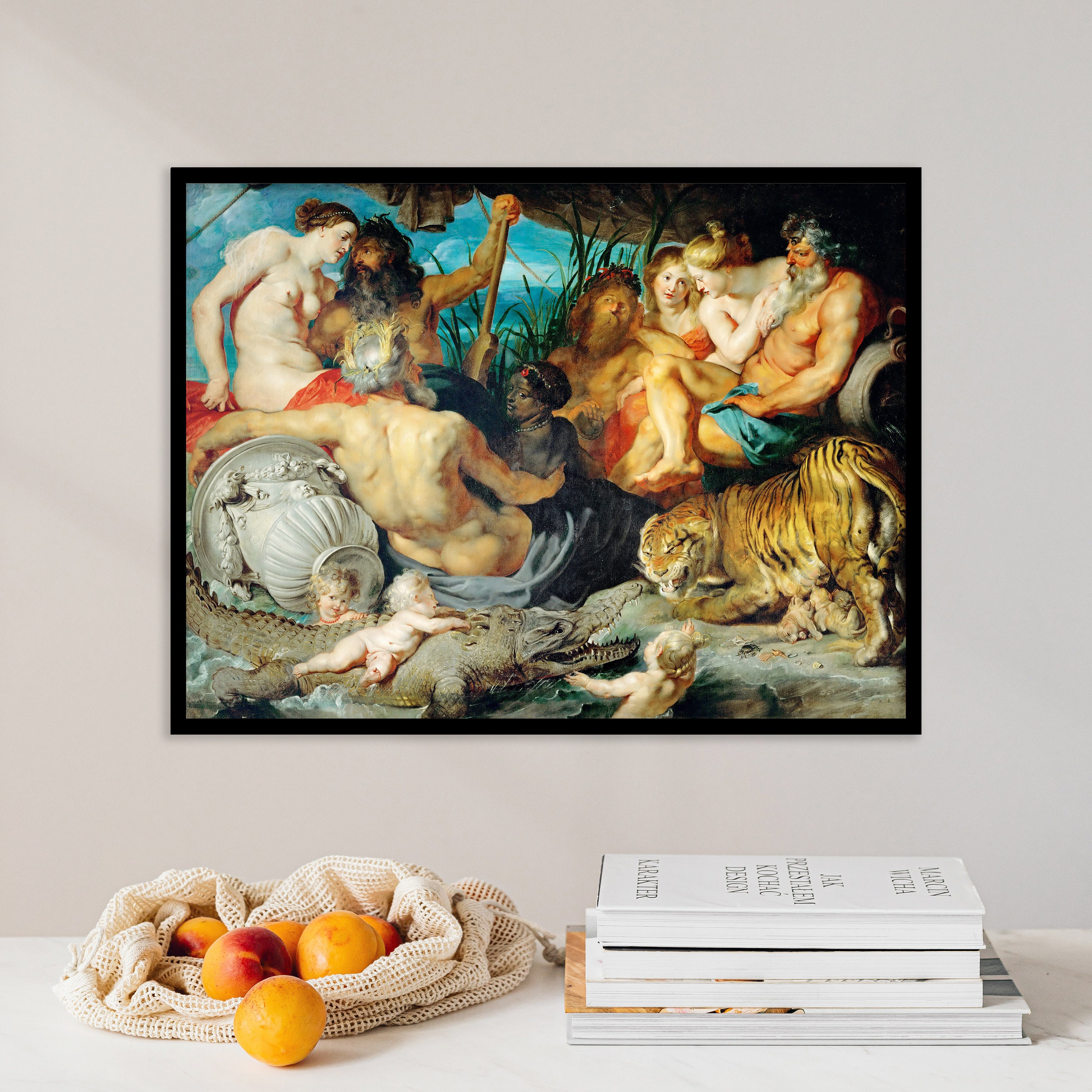 Peter Paul Rubens the Four Rivers of Paradise 1615 Art - Etsy