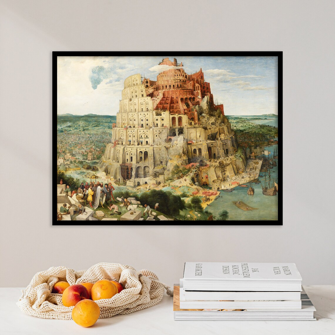 Pieter Bruegel the Elder the Tower of Babel 1563 - Etsy
