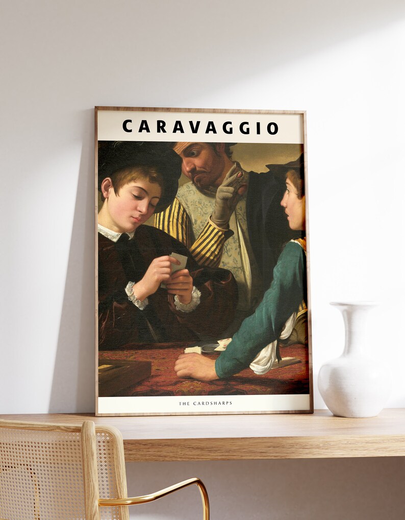 Caravaggio Art Print | Vintage Print | Caravaggio Poster | Baroque Art ...