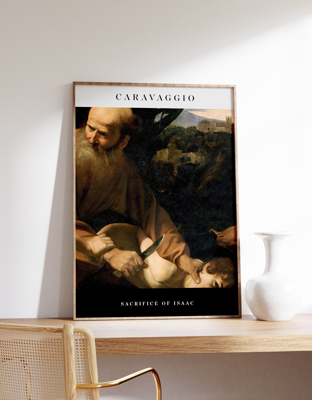 Caravaggio Poster | Caravaggio Print | Minimalist Art Print | Modern ...