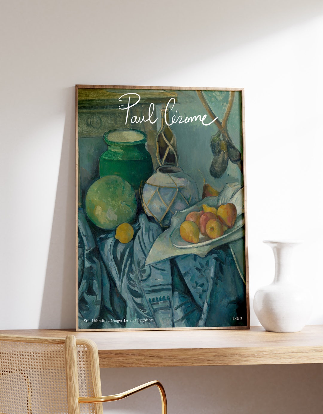 Paul Cezanne | Art Print | Vintage Poster | Cezanne Print | Mid Century ...