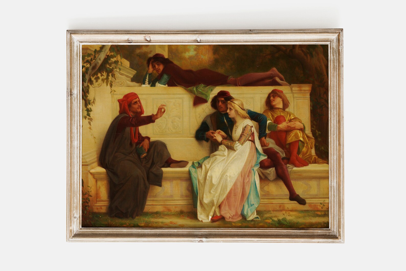 Alexandre Cabanel - Florentine Poet (1861) | Vintage Poster | Apartment ...