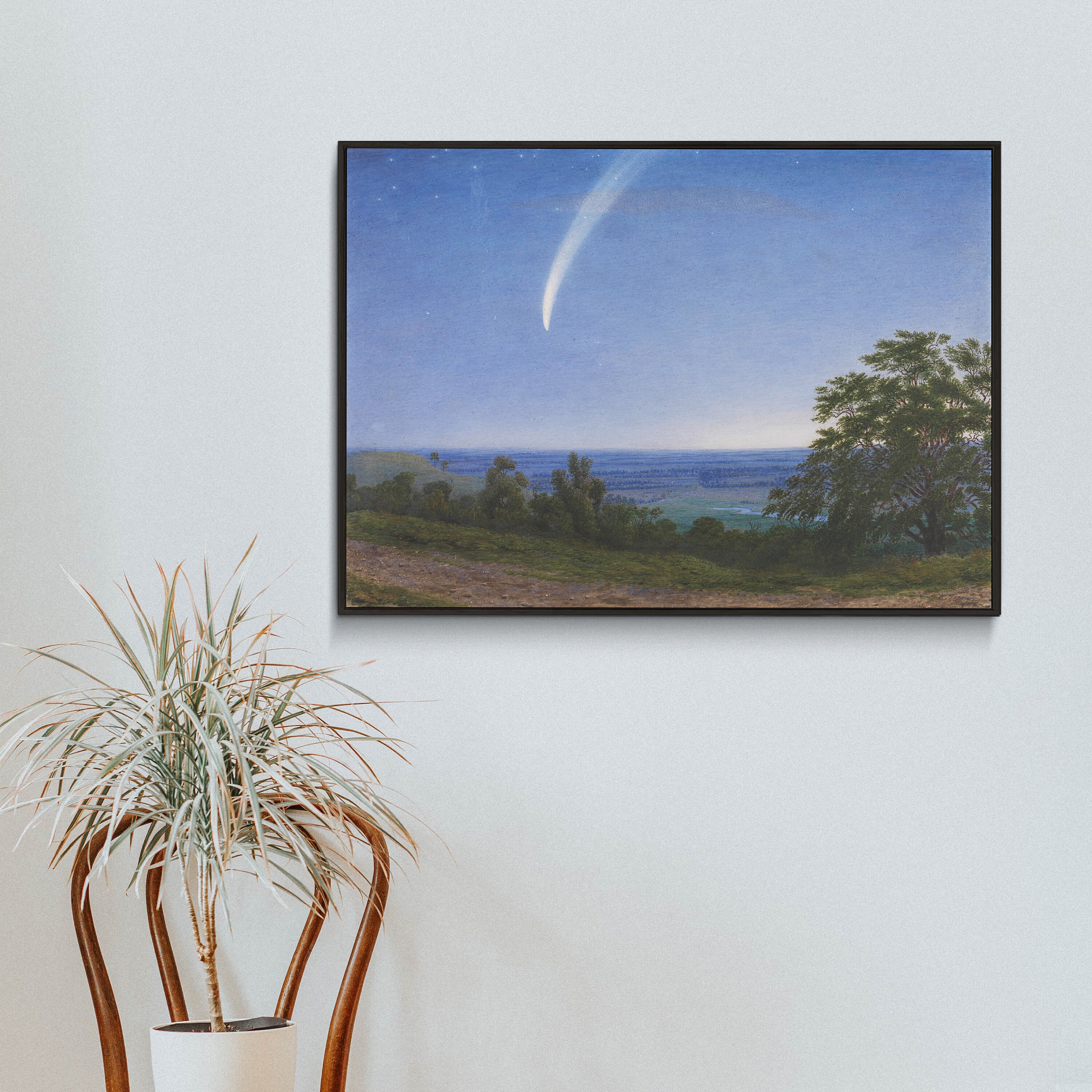 William Turner Donati's Comet 1858 Landscape Poster - Etsy