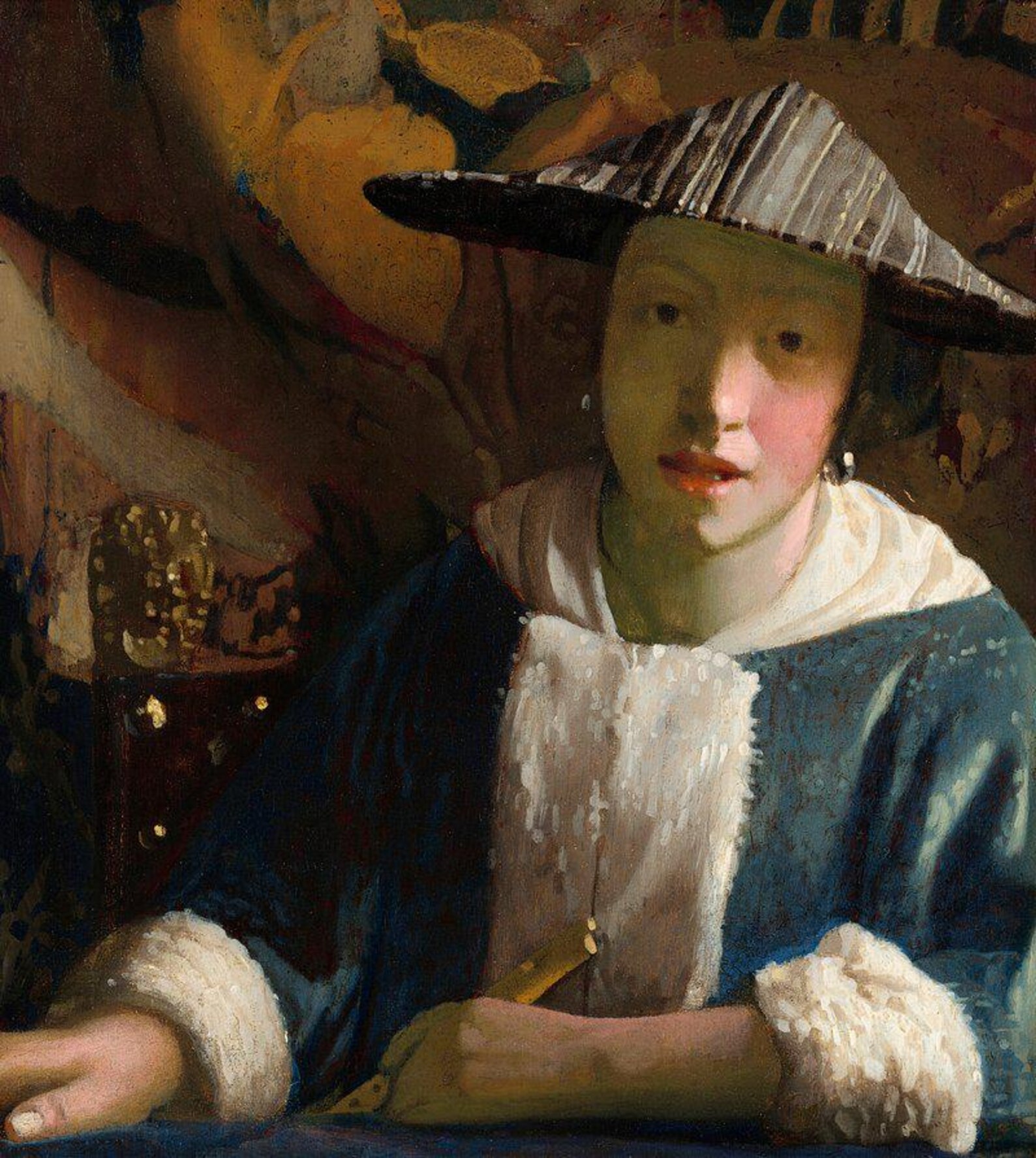 Johannes Vermeer the Geographer | Classic Art | Vintage Painting ...