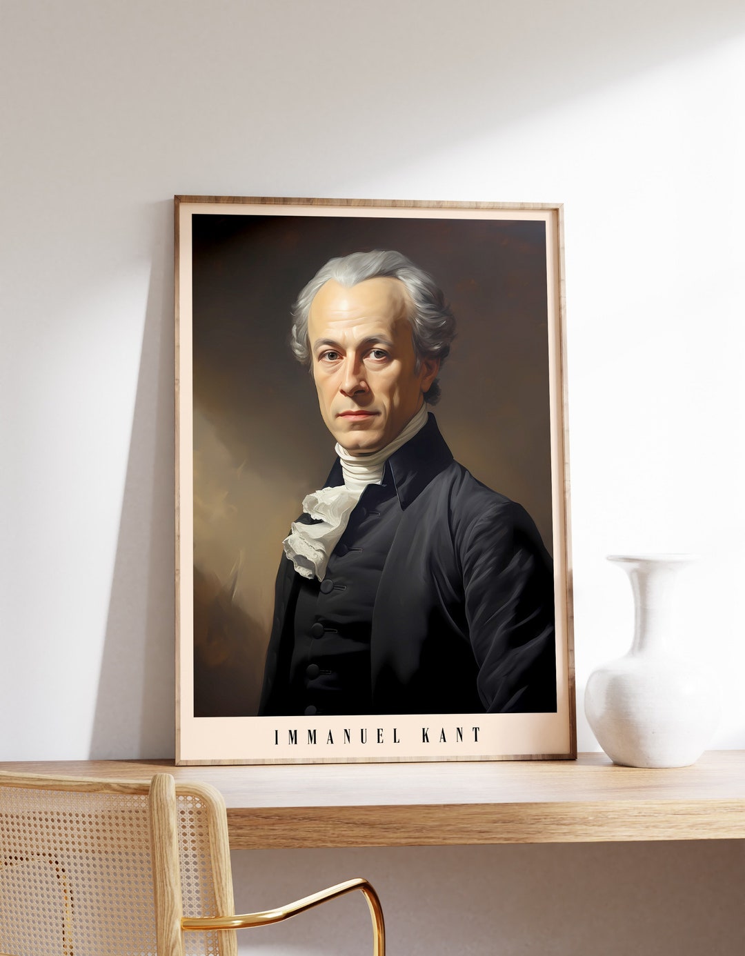 Immanuel Kant | Philosophy Print | Immanuel Kant Poster | Historical ...