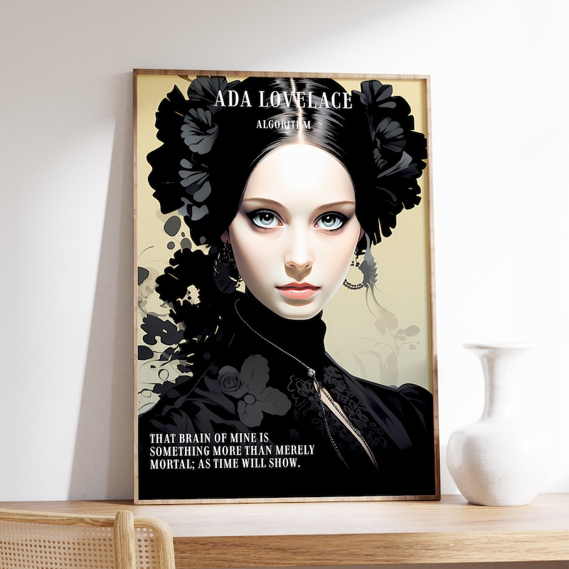 Ada Lovelace Art - Etsy