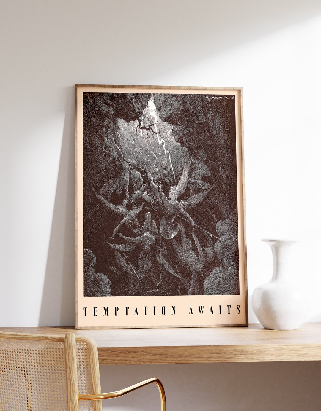 Renaissance Art | Hell Painting | Hell Print | Memento Mori Print ...