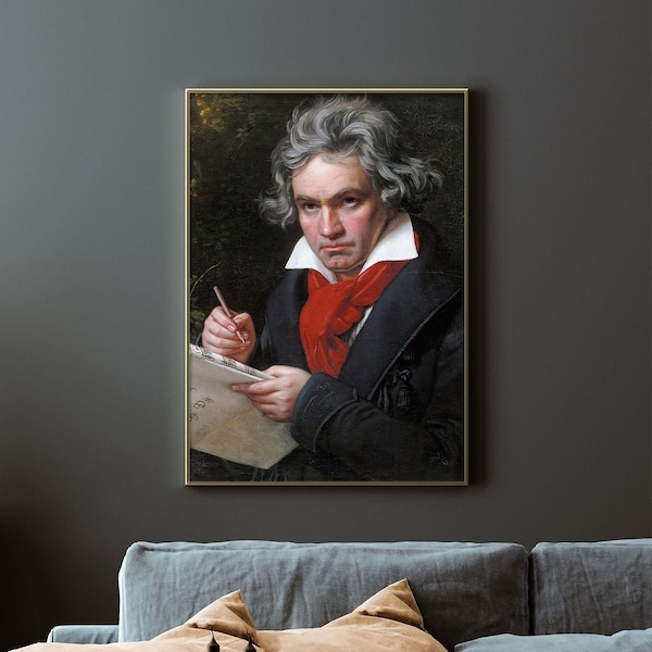Beethoven Portrait - Etsy