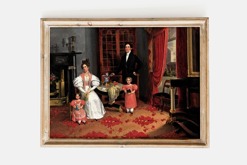 George W. Twibill Jr. the Family of John Q. Aymar 1833 - Etsy