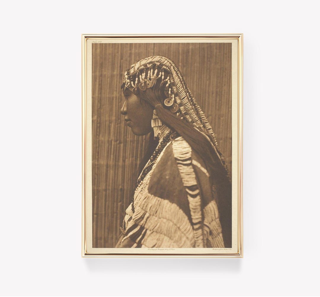 Edward S. Curtis Photography | Native American Portrait | Old Photo ...