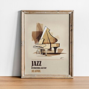 Jazz Poster | Jazz Wall Art | Jazz Print | Jazz Exhibition Art ...