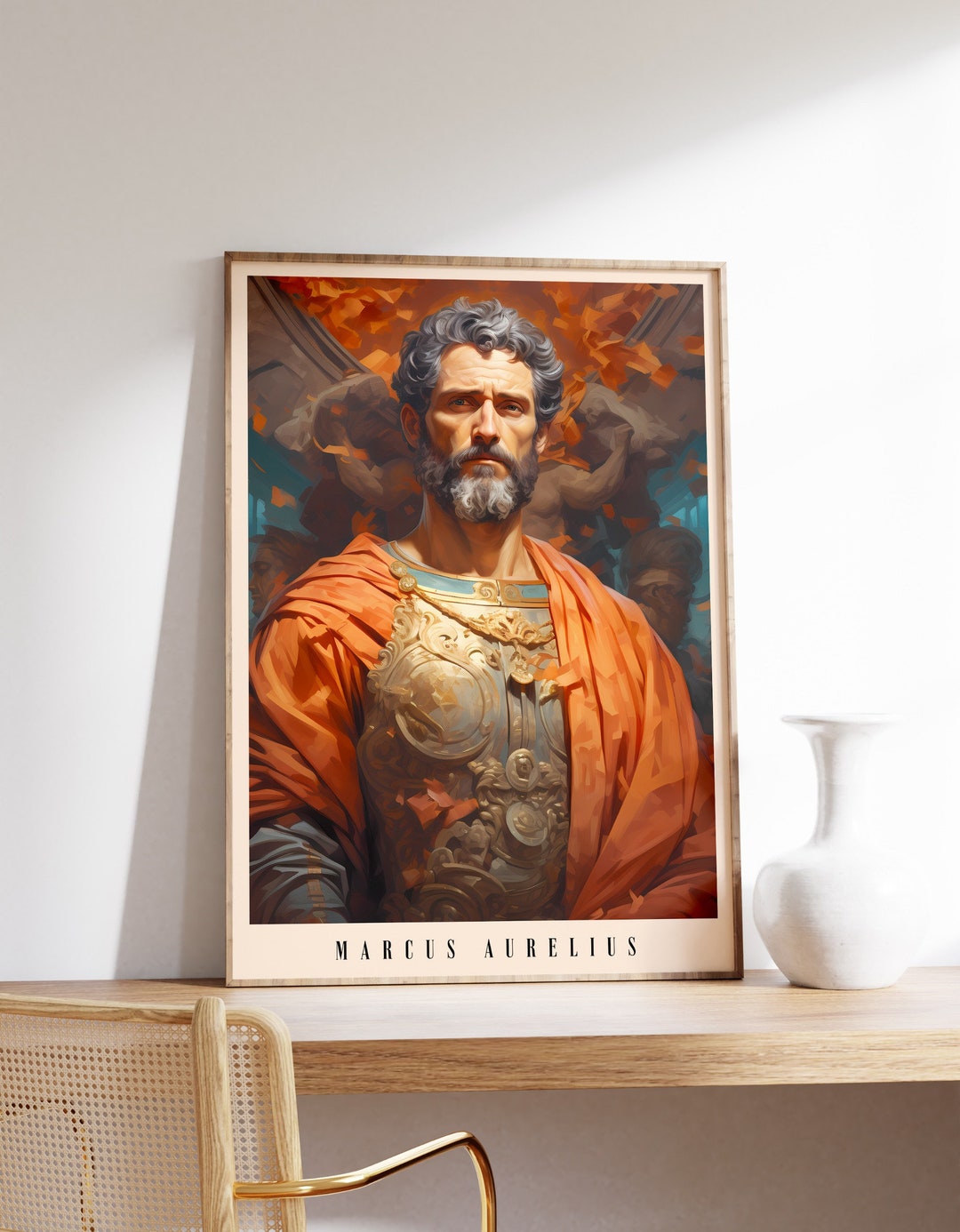 Marcus Aurelius | Philosophy Print | Marcus Aurelius Poster ...