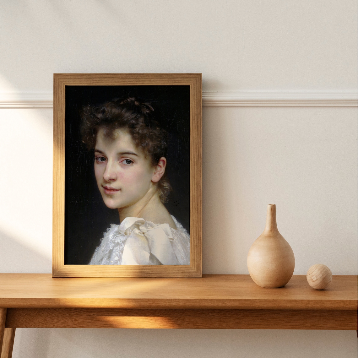 William-Adolphe Bouguereau Gabrielle Cot 1890 | Etsy