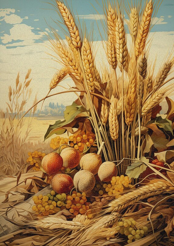 Modern Harvest Paintings
