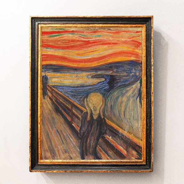 Anguish Painting - Etsy