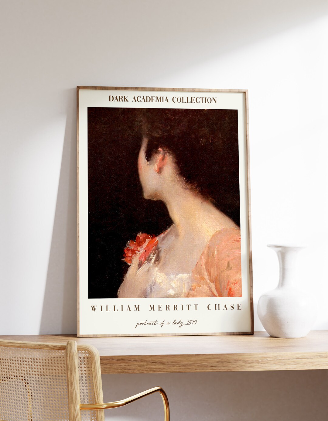 Dark Academia Art | Exhibition Poster | William Merritt Chase ...