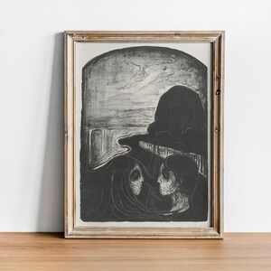 Edvard Munch - Attraction (1896) - Reproduction of a Classic Edward ...