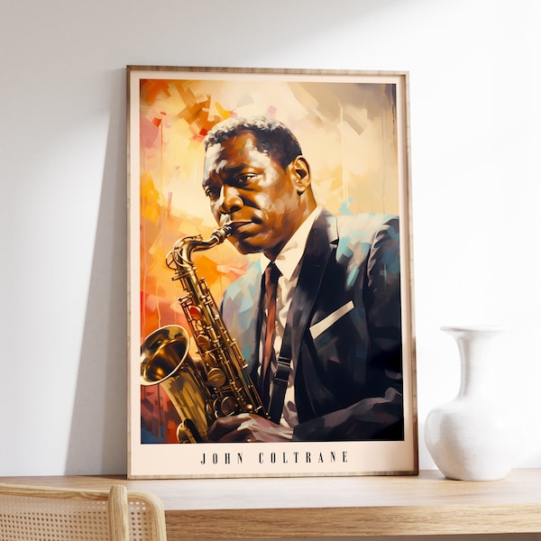 John Coltrane - Etsy