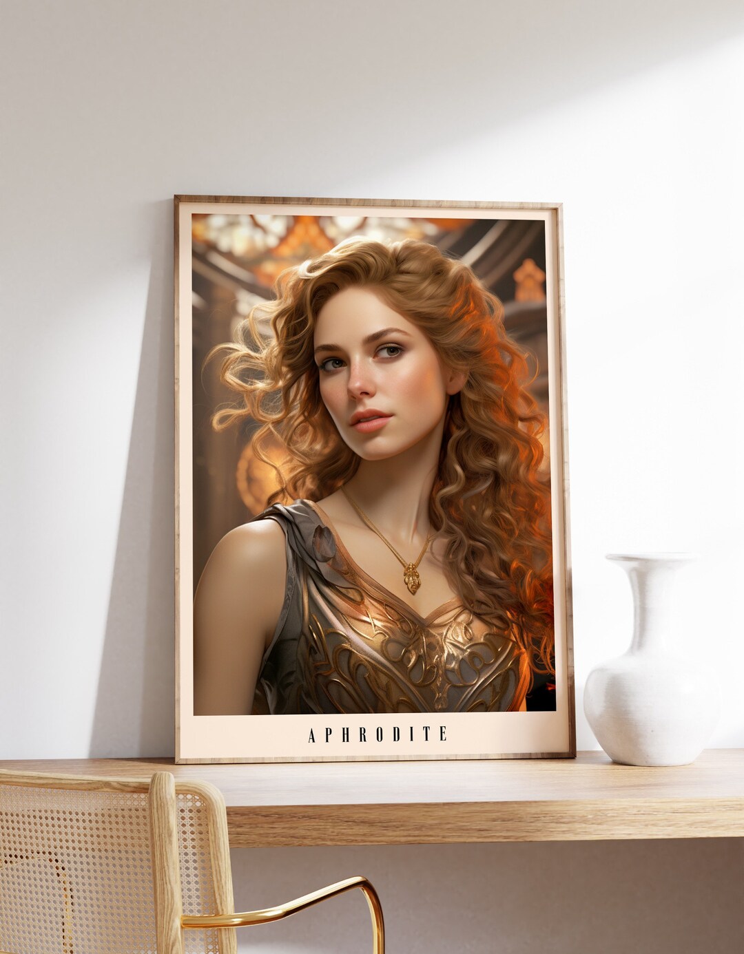 Aphrodite Poster | Mythology Poster | Ancient Greece Art | Mythical ...