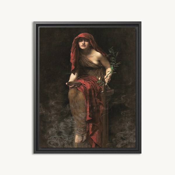 John Collier Canvas Etsy