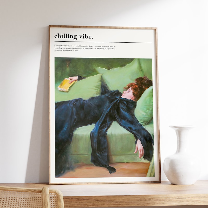 Chill Print - Etsy