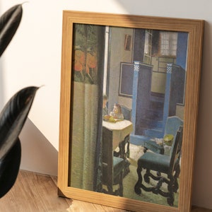 Interior Print | Vintage Poster | Interior Painting | Interior Wall Art ...