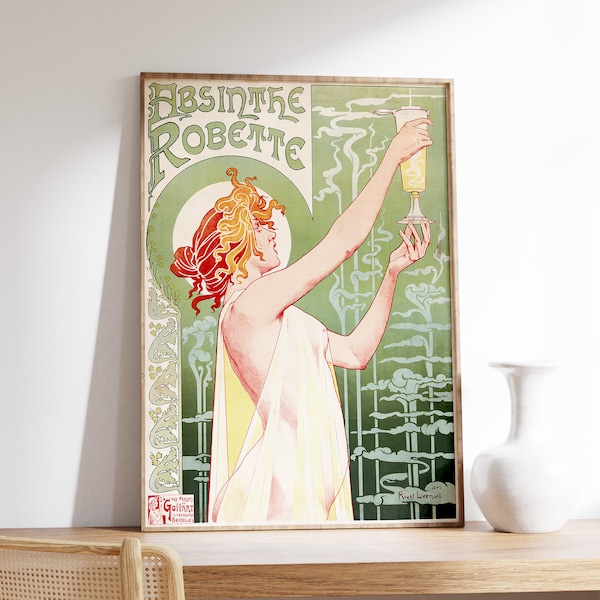 Absinthe Poster - Etsy