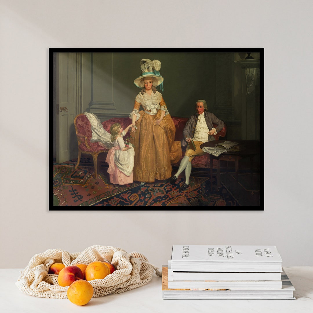 Francis Wheatley - the Saithwaite Family (1785) | Family Portrait Wall ...