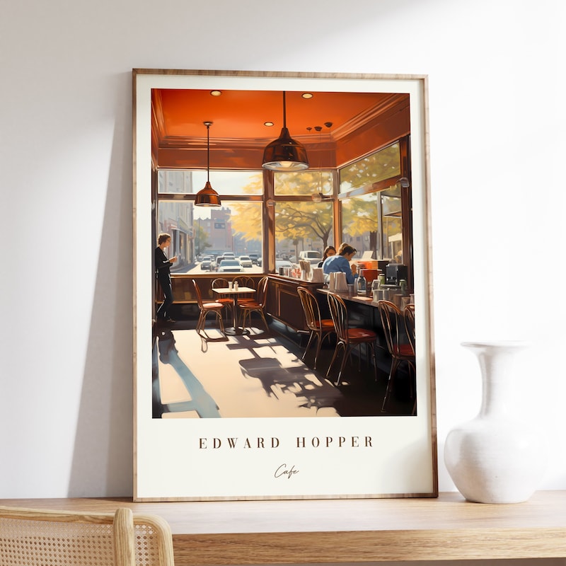 Cafe Poster - Etsy