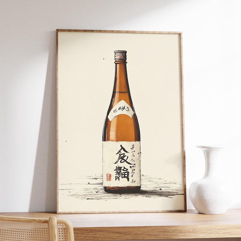 Japanese Sake Labels - Etsy