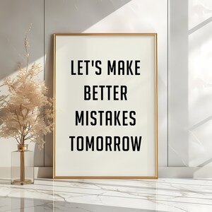 Motivational Poster | Inspirational Quote | Black and White Wall Art ...