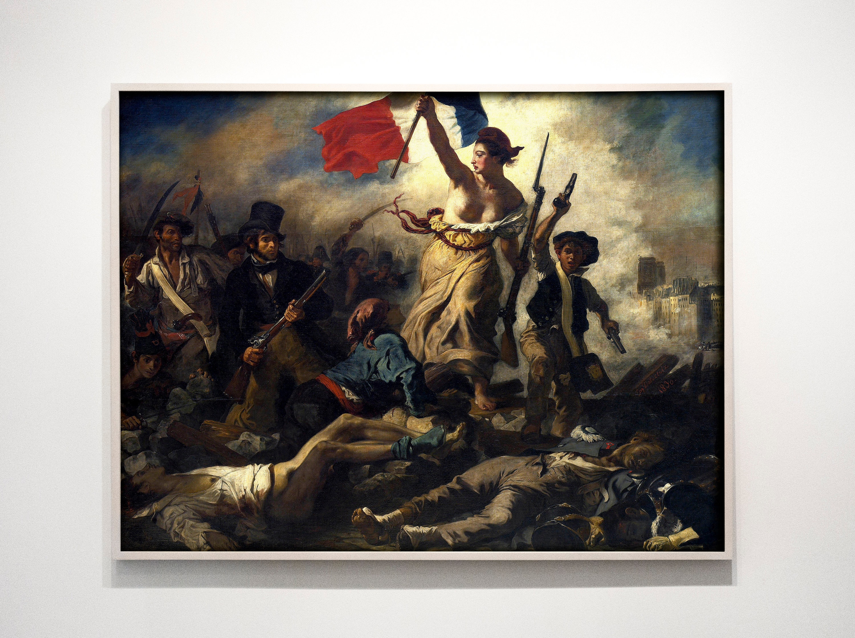 Eugene Delacroix Liberty Leading the People 1830 | Etsy