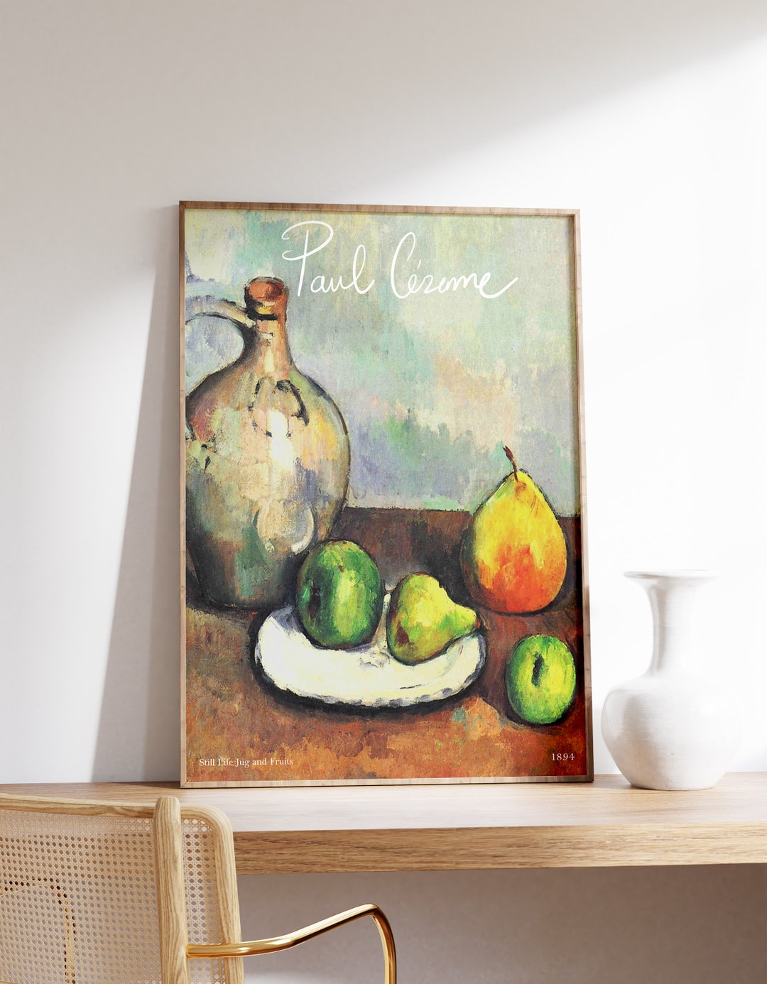 Paul Cezanne | Art Print | Vintage Poster | Cezanne Print | Mid Century ...