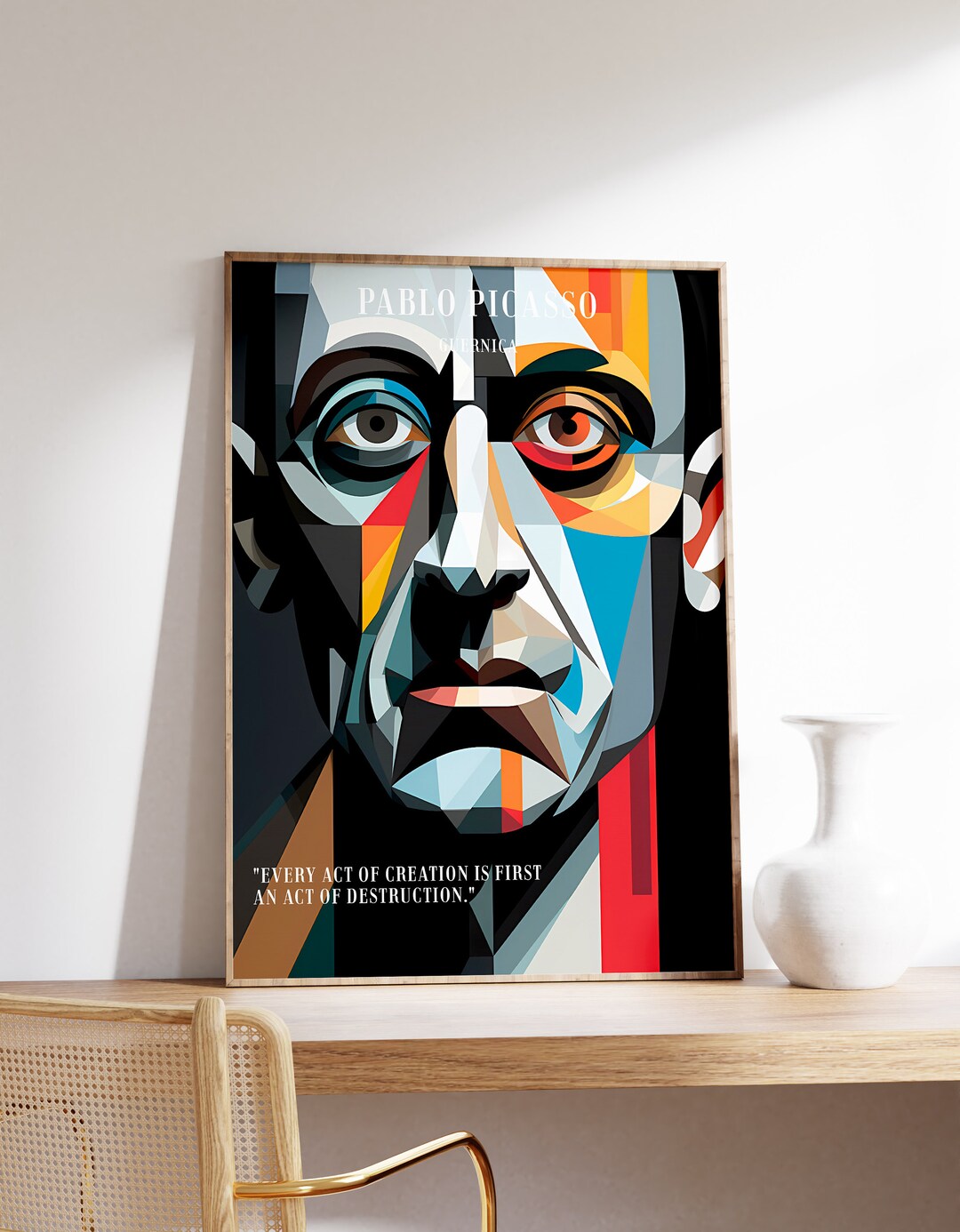 Pablo Picasso Print | Pablo Picasso | Vintage Wall Art | Vintage Poster ...