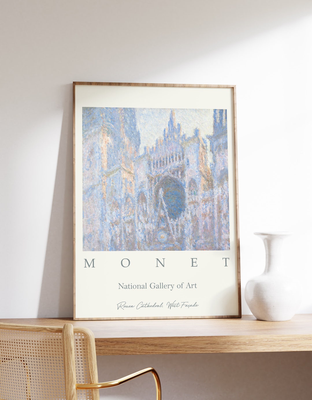 Claude Monet Art Poster | Museum Art Print | Vintage Architecture Art ...