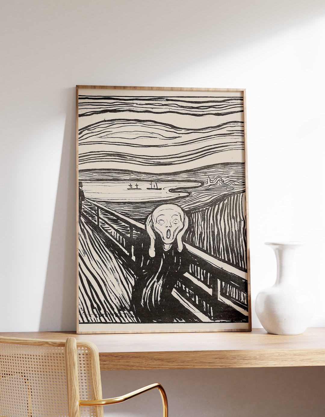Edvard Munch Prints | the Scream (1895) | Vintage Painting | Munch Art ...